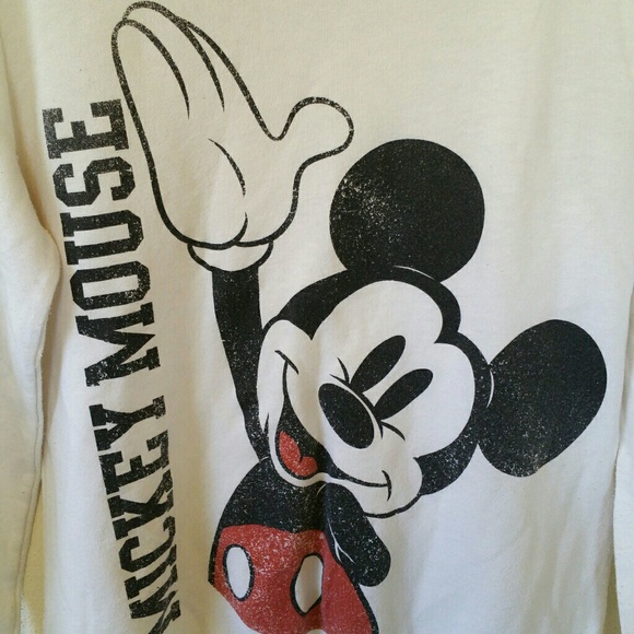 Disney | Tops | Vintage Disney Mickey Mouse Top Medium | Poshmark